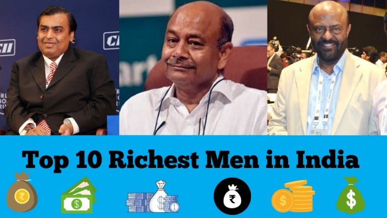 List of Top 10 Richest Men in India 2021